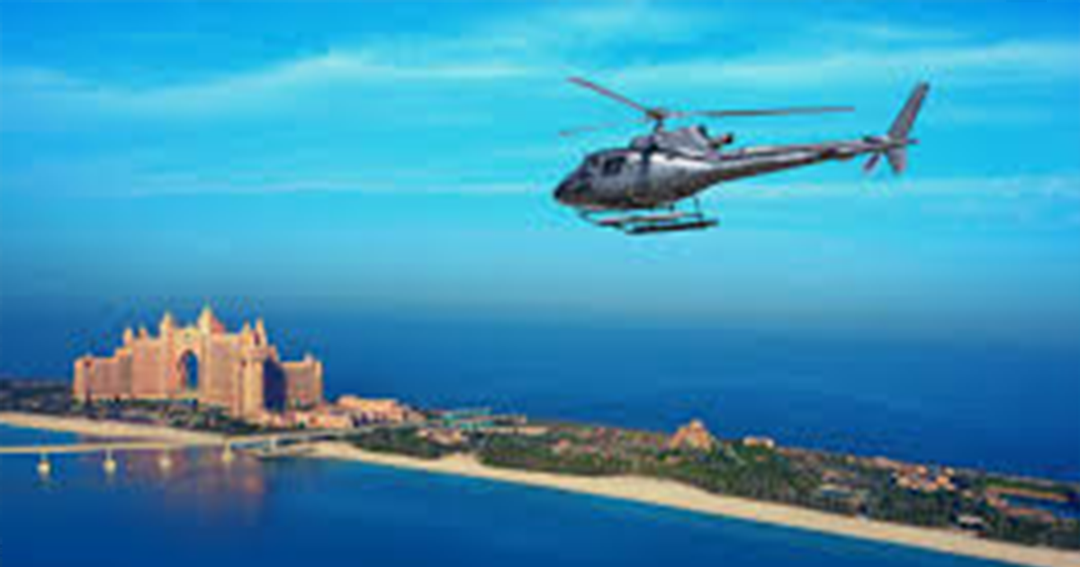 Best helicopter tour Dubai | Helicopter ride Dubai offers
